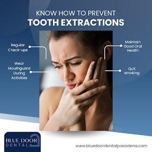 Tooth Extractions in Pasadena, CA - Blue Door Dental - Dentist Pasadena ...