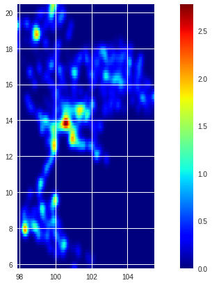 Python Opensource GIS 04. Heat Map | by chaipat ncm | Geo Data Science | Medium