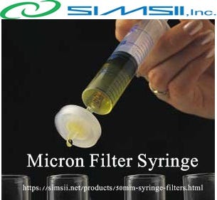 Micron Filter Syringe. At Simsii, we have a wide range of 50… | by ...