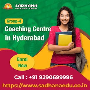Group 4 Coaching Center in Hyderabad | by Sadhana Education | Medium