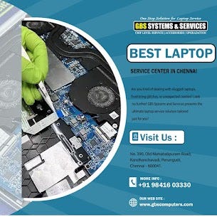 Laptop Service Center in Chennai. 🔧💻 𝗡𝗲𝗲𝗱 𝗟𝗮𝗽𝘁𝗼𝗽… | by Laptop Service ...