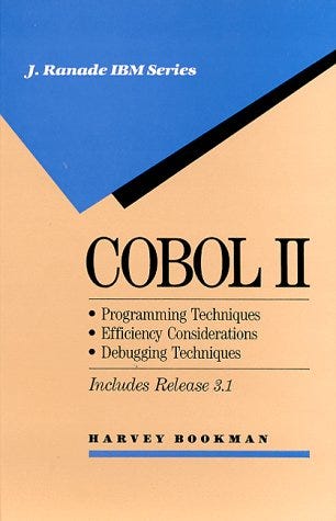 Read COBOL II: Programming Techniques, Efficiency Considerations ...