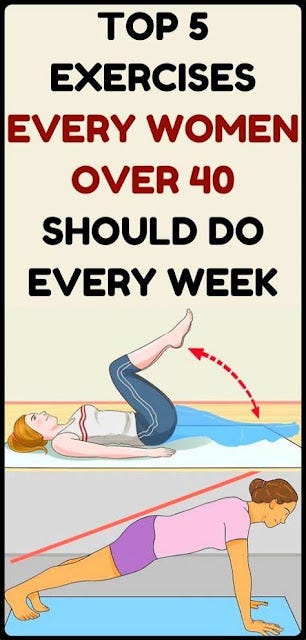 These 5 Exercises Women Over 40 Should Do Every Week - Nannie Welch ...