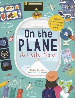 (eBook) READ On The Plane Activity Book Includes puzzles mazes dot-to ...