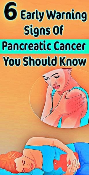 6 Early warning signs of pancreatic cancer you should know - Linda ...