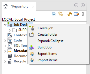 Talend: Job & Context. How to make Job & Context in Talend | by Mentari Enggar Rizki | Medium