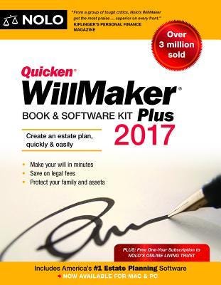 Listen Quicken Willmaker Plus 2017 Edition: Book & Software Kit | by ...