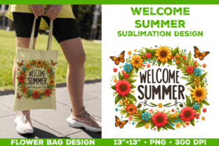 Welcome Summer Sign with Flower Wreath Free Download | by Neonnebula ...