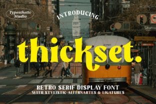 Thickset Font | by Emmaethereal | May, 2024 | Medium
