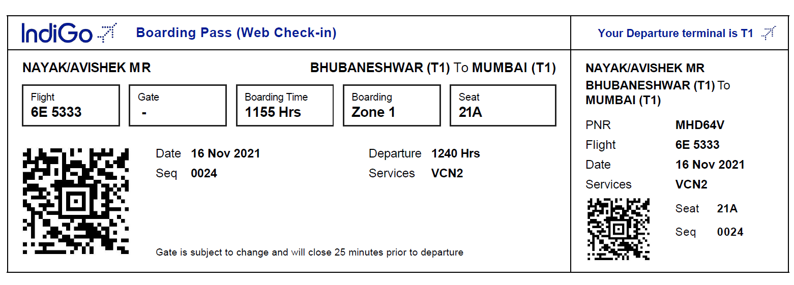 Indigo Airlines Boarding Pass Boarding Pass Advertising In Airlines