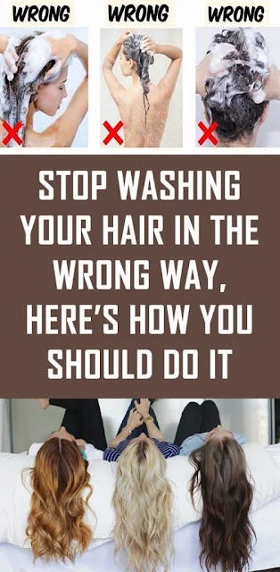 Why Are You Washing Your Hair The Wrong Way? It Causes Significant Hair ...