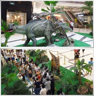 Animatronic Dinosaur Model for Shopping Mall | by kawahdinosaur | Medium