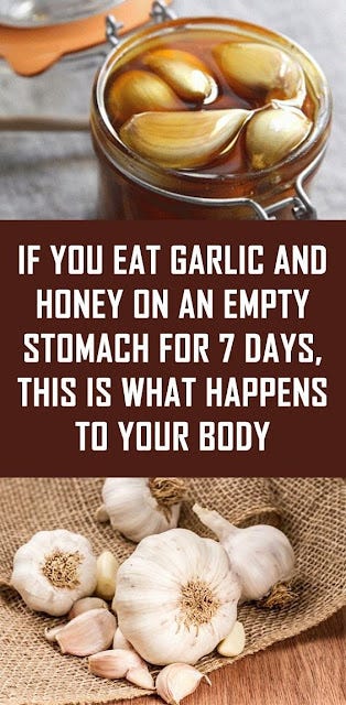 Eat Garlic And Honey On An Empty Stomach For 7 Days, See What Happens - wellnessmgz4 - Medium