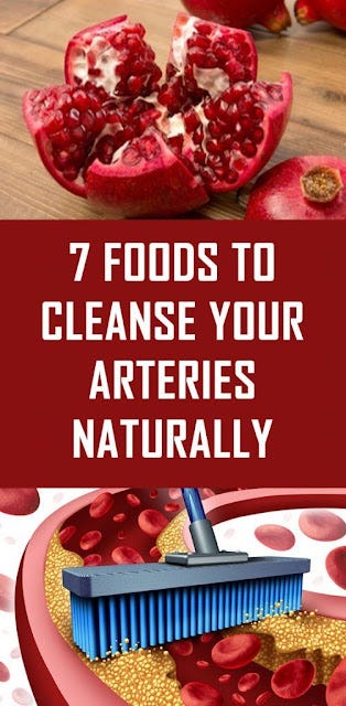 7 Foods to Cleanse Your Arteries Naturally - Nannie Welch - Medium