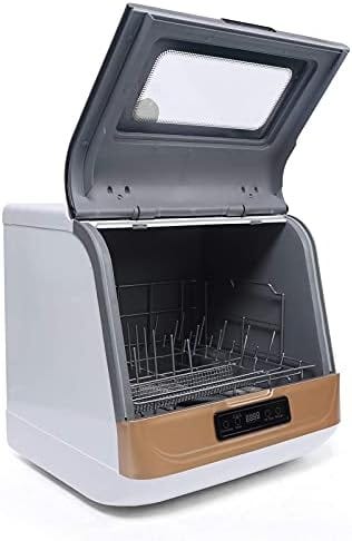 Portable Countertop Small Dishwasher Machine, 5-Liter Compact Spray ...
