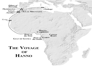 Carthaginian explorations of west Africa — the expedition of Hanno the ...