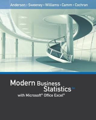 [PDF] DOWNLOAD Modern Business Statistics with Microsoftoffice Excel ...