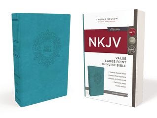 P.D.F. FREE DOWNLOAD NKJV Value Thinline Bible Large Print Leathersoft ...