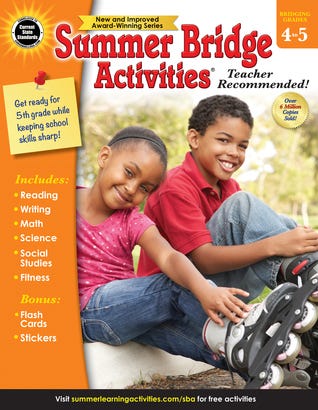 PDF Summer Bridge Activities 4th to 5th Grade Workbook, Math, Reading ...
