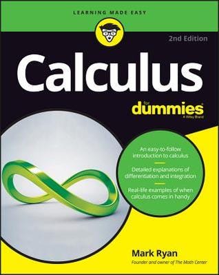 eBook Calculus For Dummies (For Dummies (Lifestyle)) (For Dummies (Math & Science)) By Mark Ryan ...