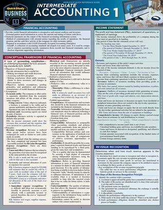 (*EPUB/PDF)->Download Intermediate Accounting 1: a QuickStudy Laminated ...