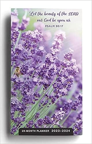 READ/DOWNLOAD$^ Psalms 2023–2024 28 Month Purple Floral Planner: 2 Year ...