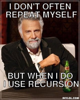 ‘To understand recursion, you must first understand recursion’ — Recursion Explained | by ...