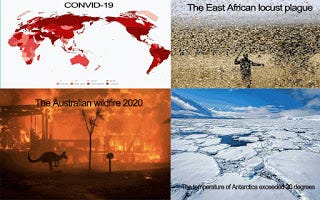 A series of continuous disasters — — Can we survive in this world ...