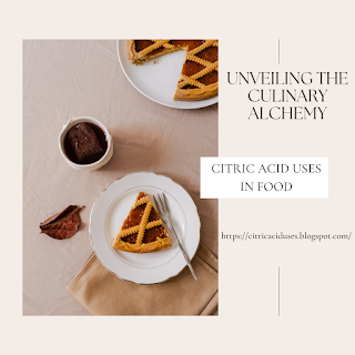 Citric Acid Uses in Food: Unveiling the Culinary Alchemy - Hasilpur ...
