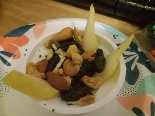 This is an easy to make treat!. Ingredients: vegan yogurt, oreos, pear ...