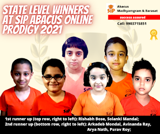 State level winners at SIP Abacus Online Prodigy 2021 - SIP Abacus ...