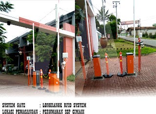 Sistem Palang Parkir Otomatis Tanpa Taping Dengan Rfid Longrange