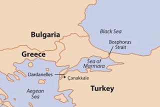 Ancient Greece Dardanelles Map