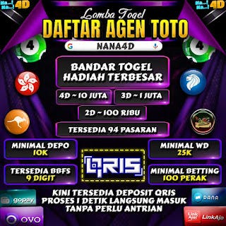 Nana4D Daftar Agen Toto Online Resmi Dan Terpercaya | by Meviuspurple | Feb, 2024 | Medium