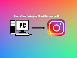 How to Send Instagram Direct Message on PC / How to Send Instagram Direct Message Without Using ...