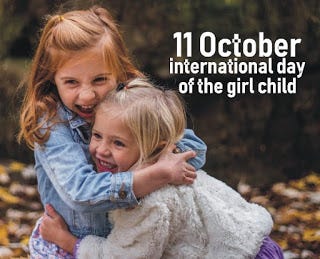 11 October international day of the girl child worldwide day of the ...