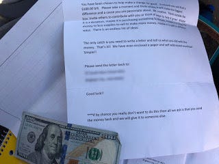 100 dollars to do a good deed. What is all this about | by Sourabhpatil ...