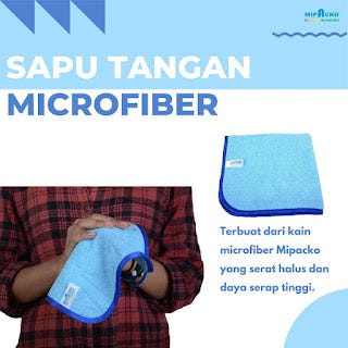 Sapu Tangan Microfiber. Mengandung Anti bakteri Alami Cepat… | by ...