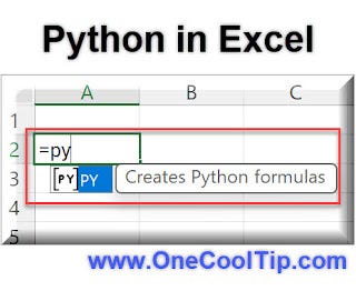 Python in Microsoft Excel: A Game Changer for Data Enthusiasts | by www.OneCoolTip.com | Feb ...