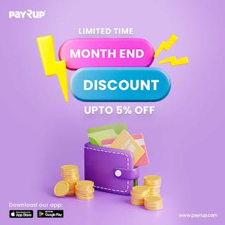 Get 5% cashback - Payrup official - Medium
