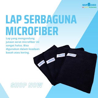 Microfiber Multi Purpose ( Heavy Duty Cloth )/Black/30x40 SHD-570102 ...