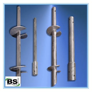 Square Bar Shaft Helical Piles - Nancy Lee - Medium