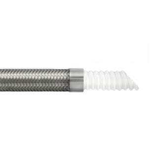 TYPE TCS-Stainless Steel Braid Cover Convoluted PTFE Tube | by Frank ...