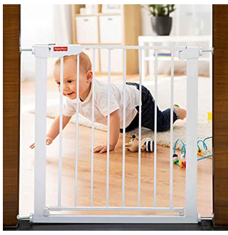 Fisher-Price — Barricade Auto Close Baby Safety Gate. - SR - Medium