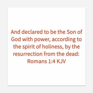 Notes on Romans 1:4. And declared [to be] the Son of God | by Hargley ...