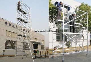Double width aluminum scaffolding | by metecmeta | Medium