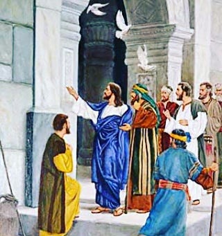 “Jesus answered them, “Destroy this temple, and I will raise it again ...