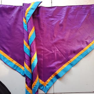 WA 082398088673 Jual Scarf Pramuka 3 Warna Ungu | by Habib | Medium