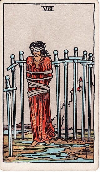 The Minors: Eight of Swords. We’ve had motion with the Six and… | by ...