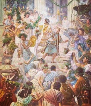“Barnabas they called Zeus, and Paul they called Hermes because he was ...